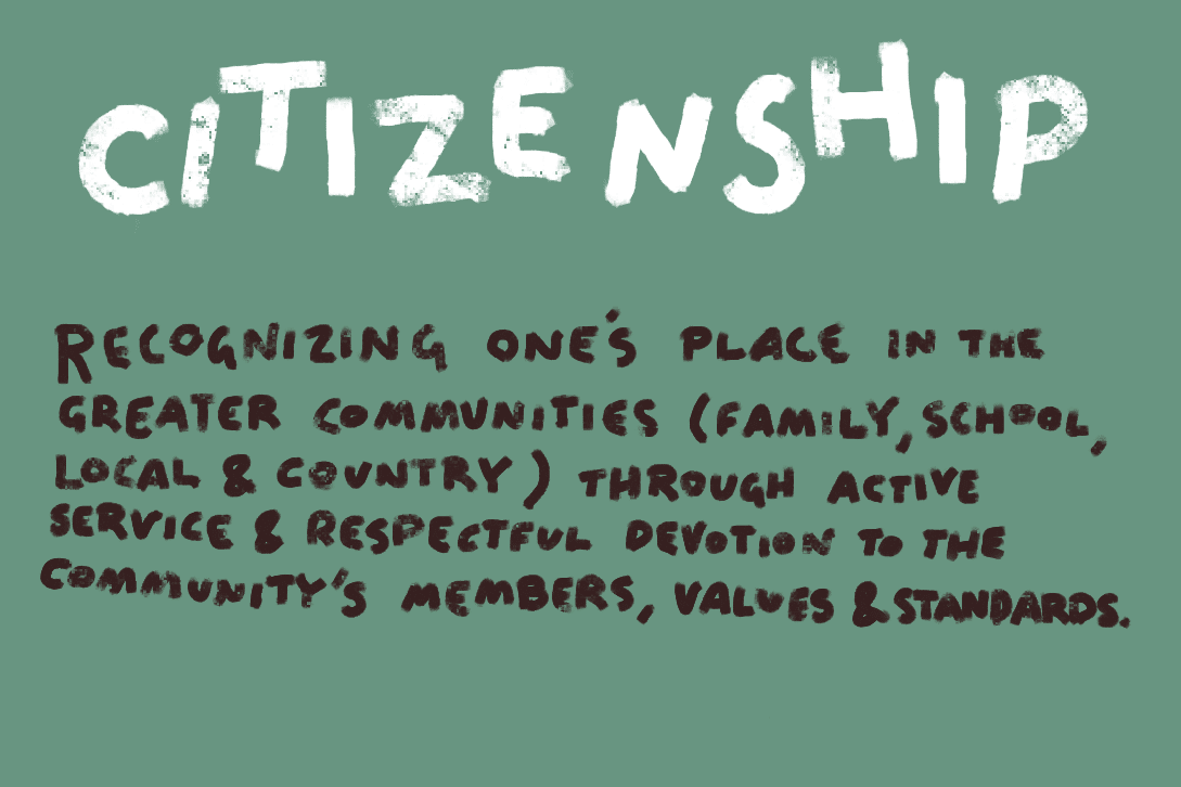 the character issue | citizenship - SLO Classical Academy